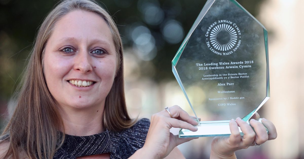 Alex Parr Wins ‘Leadership in the Private Sector’ at… | Wolfestone UK